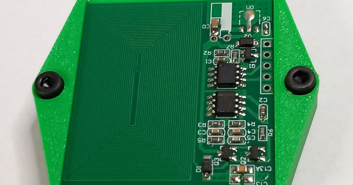 RFID RDM6300 module holder by marallo | Download free STL model ...