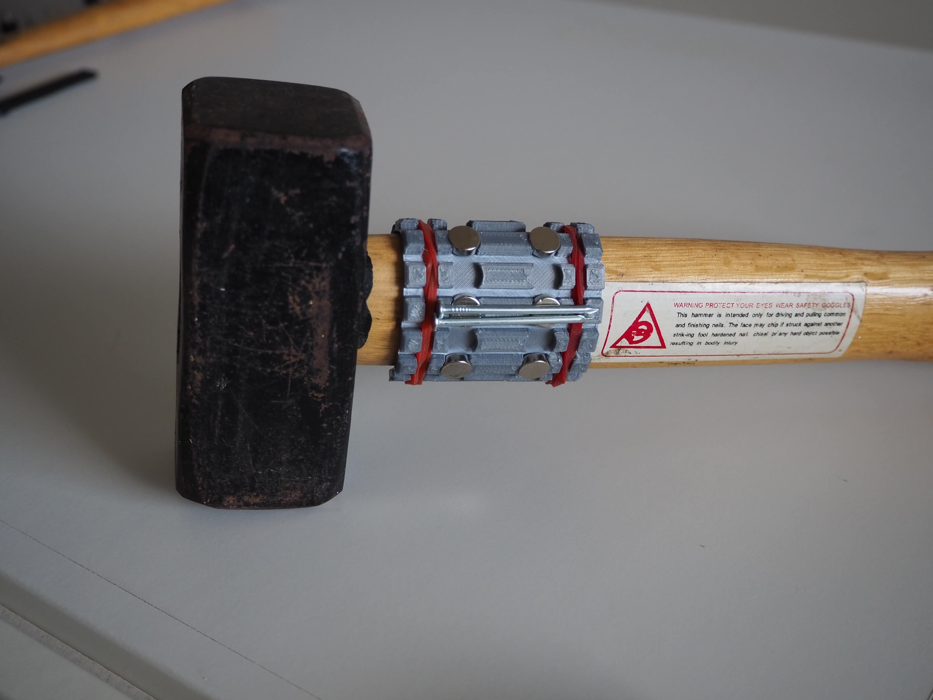 Hammer++ (+Nail Holder, +Finger Saver) by Highrise Workshop | Download ...