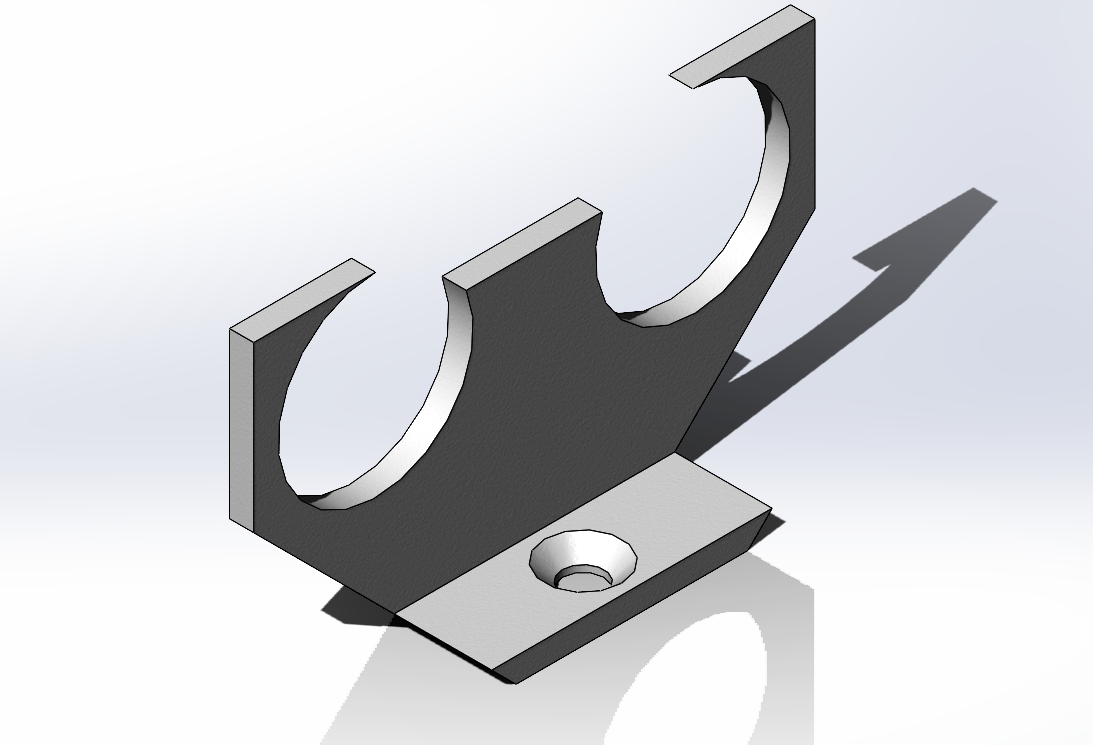 HC-SR04 Ultrasonic Sensor Holder by NIKOSTER | Download free STL model ...