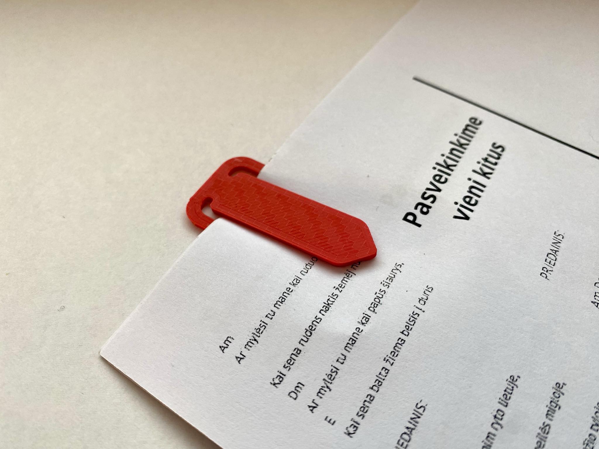 PaperClip by Augustas Kazlauskas | Download free STL model | Printables.com