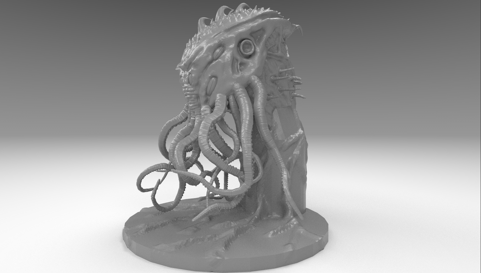Cthulhu Bust by Caleb R | Download free STL model | Printables.com
