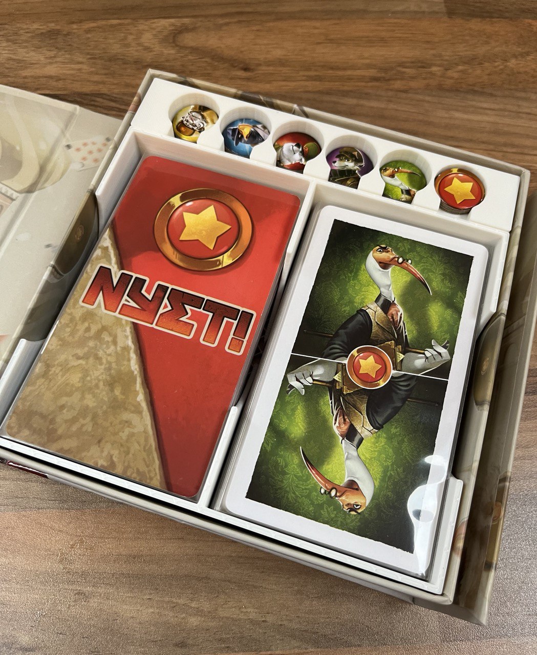 Nyet! board game insert organizer by Joe S | Download free STL model ...