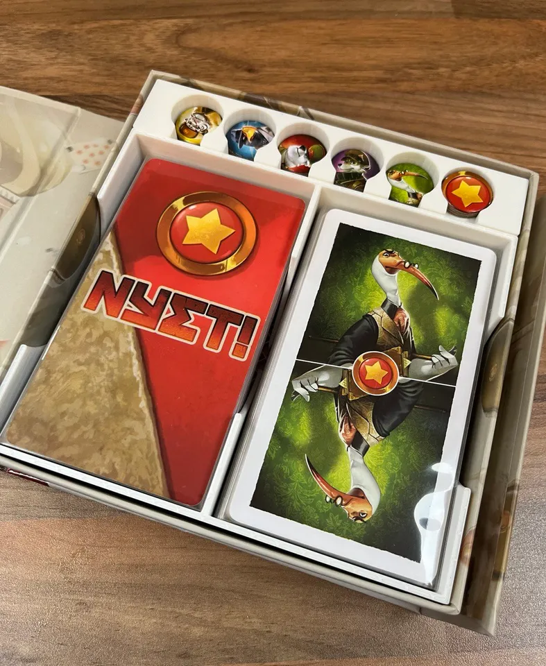 Nyet! board game insert organizer by Joe S | Download free STL model ...