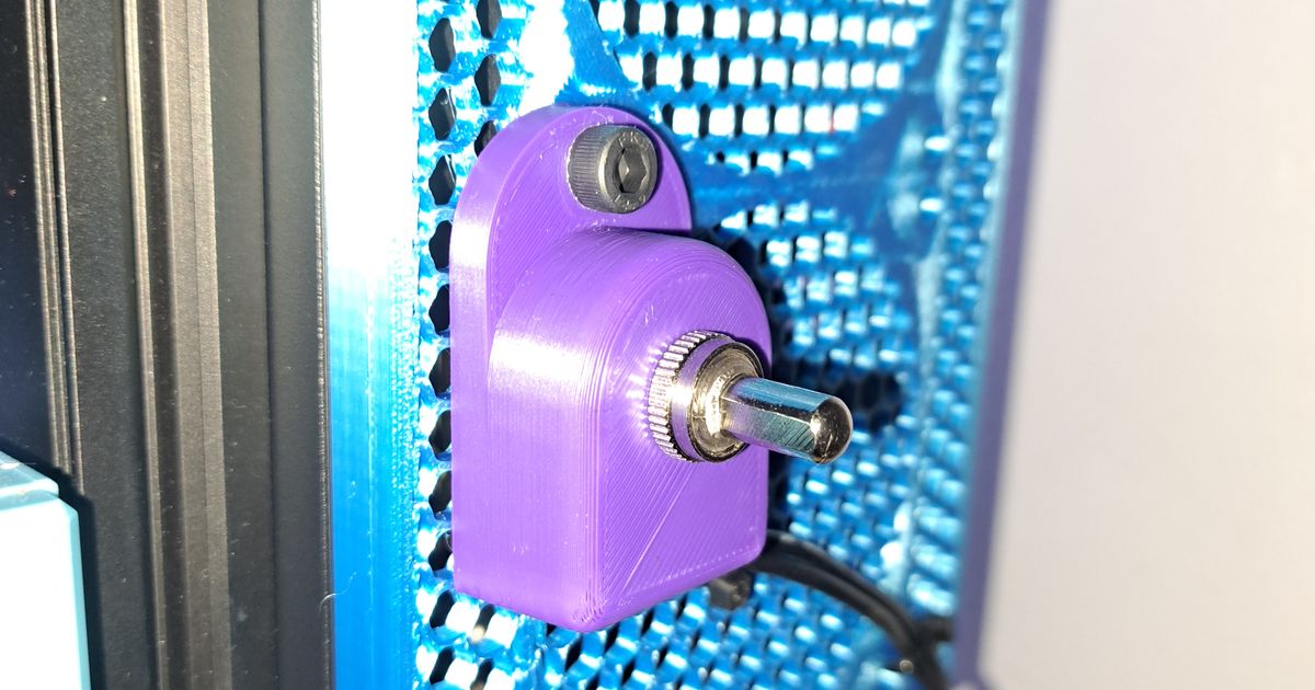 Push Button Switch Mount by Aa_Ron | Download free STL model ...