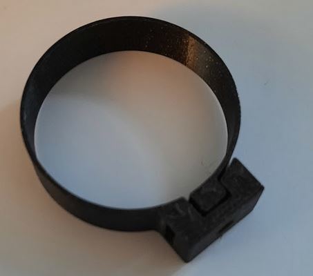 Fixation de tube PVC 40mm avec collier rilsan ou vis. by jerrydi ...