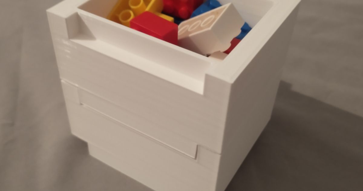 Stackable containers by Airsoft3dprinter | Download free STL model | Printables.com
