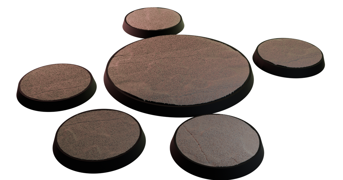 Miniature bases: Asphalt 02 by Marinosbitter | Download free STL model ...