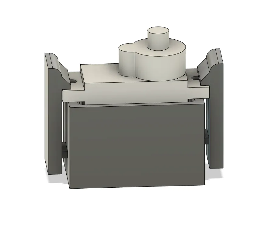 SG90 Servo Clip in Case by WizRazes238 | Download free STL model ...