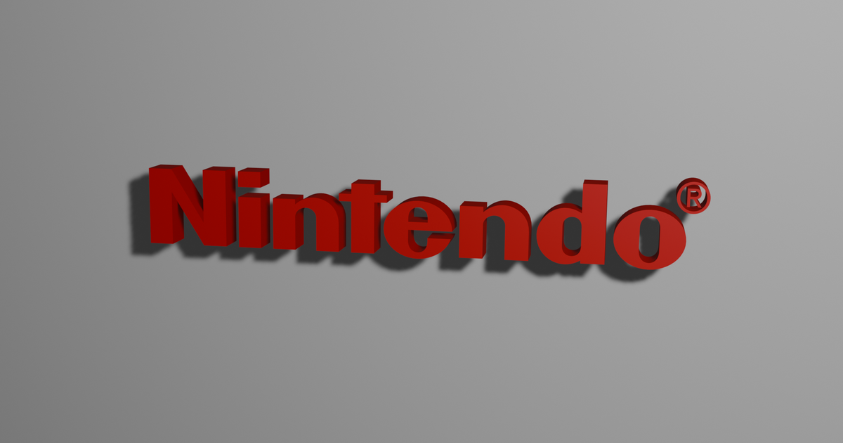 Nintendo logo by tubi | Download free STL model | Printables.com