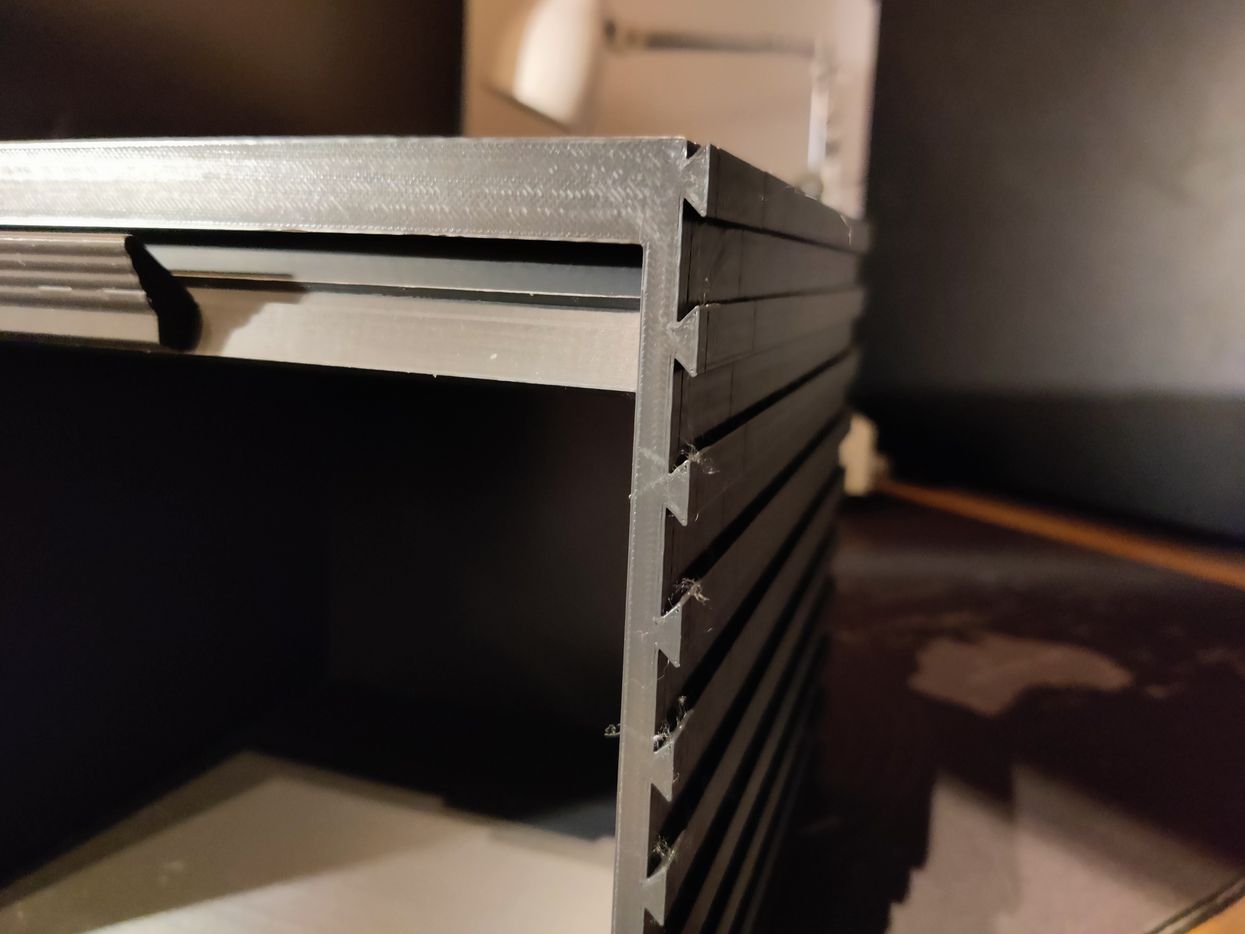 Roller shutter box (fully printable and customizable add-ons) by ...