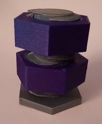 Screws with opposing double threads by jerrydi | Download free STL ...