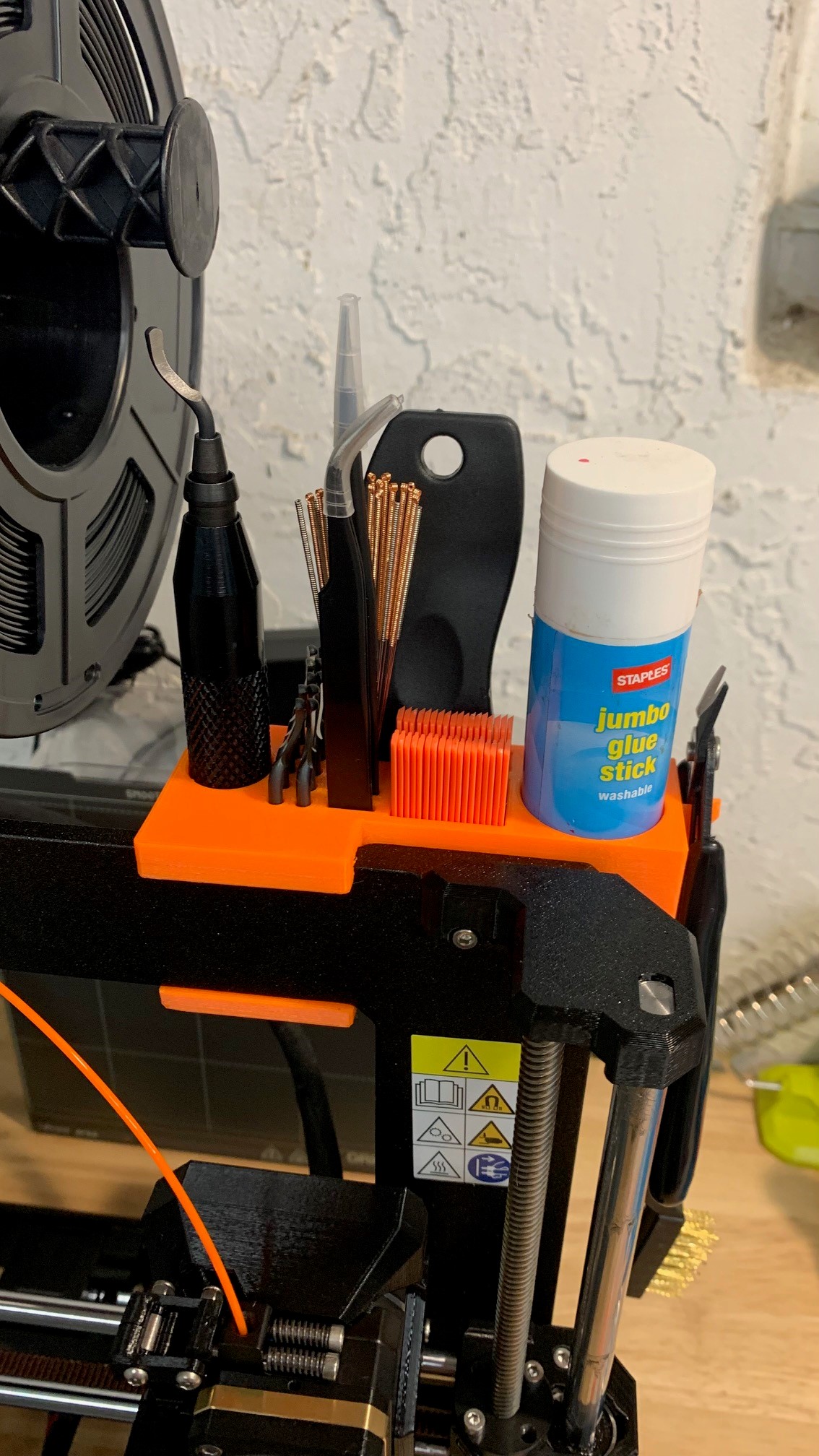 Prusa Frame Mounted Tool Caddy by Sam | Download free STL model ...