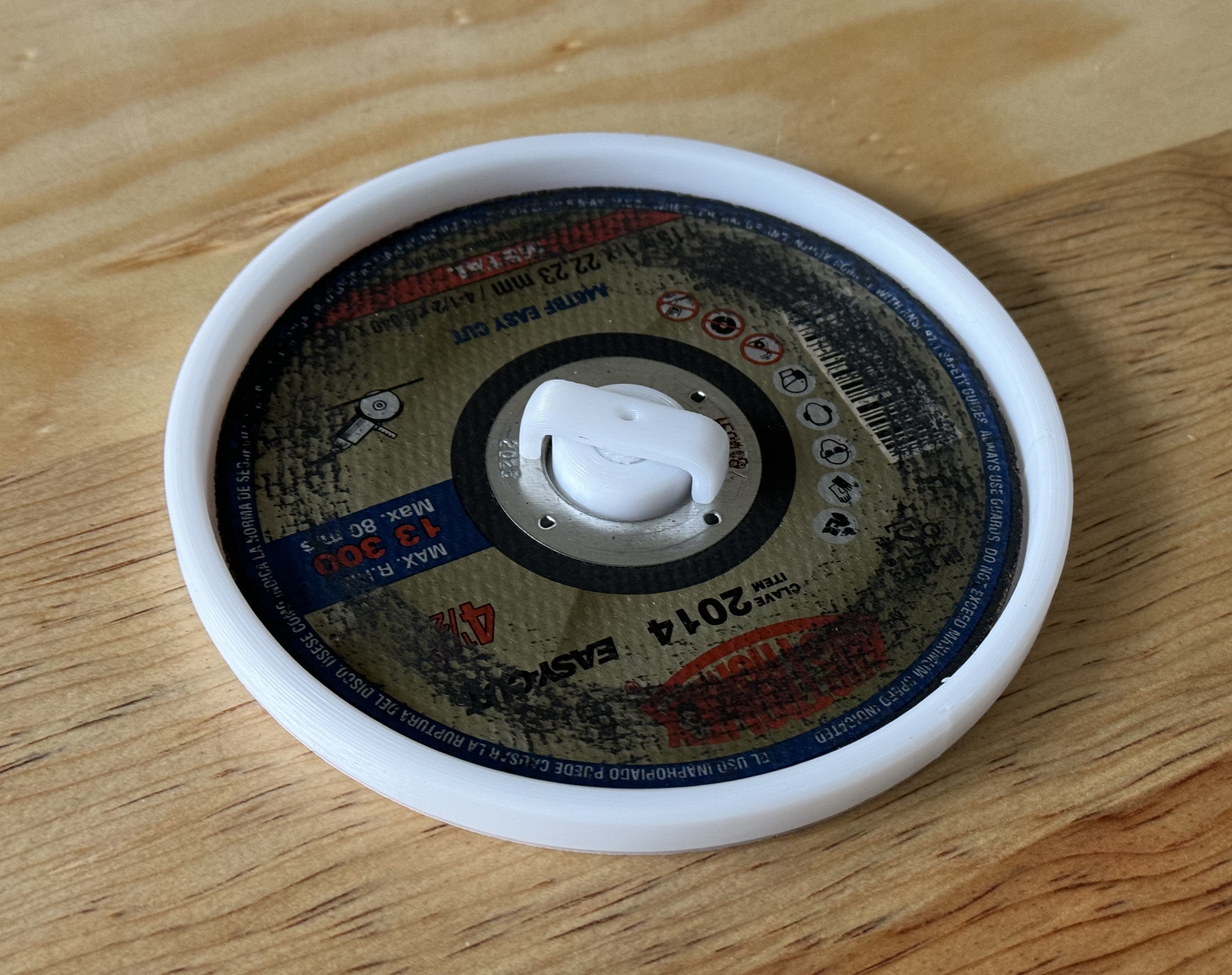 Grinder Cut Disk Saver by EmiVa | Download free STL model | Printables.com