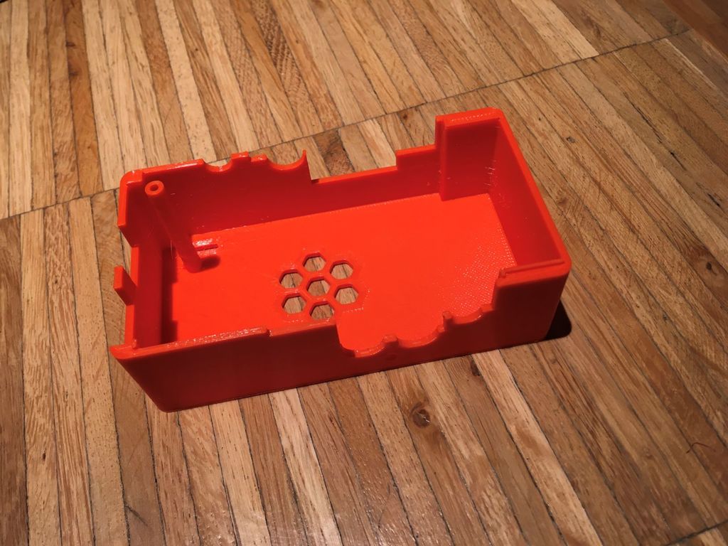 Case for Raspberry Pi 1B + Audio DAC by awiedemann | Download free STL ...