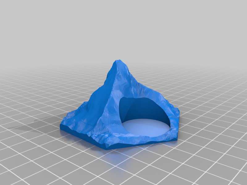 Matterhorn Switzerland tile (ore tile for Settlers of Catan) by Clint B ...