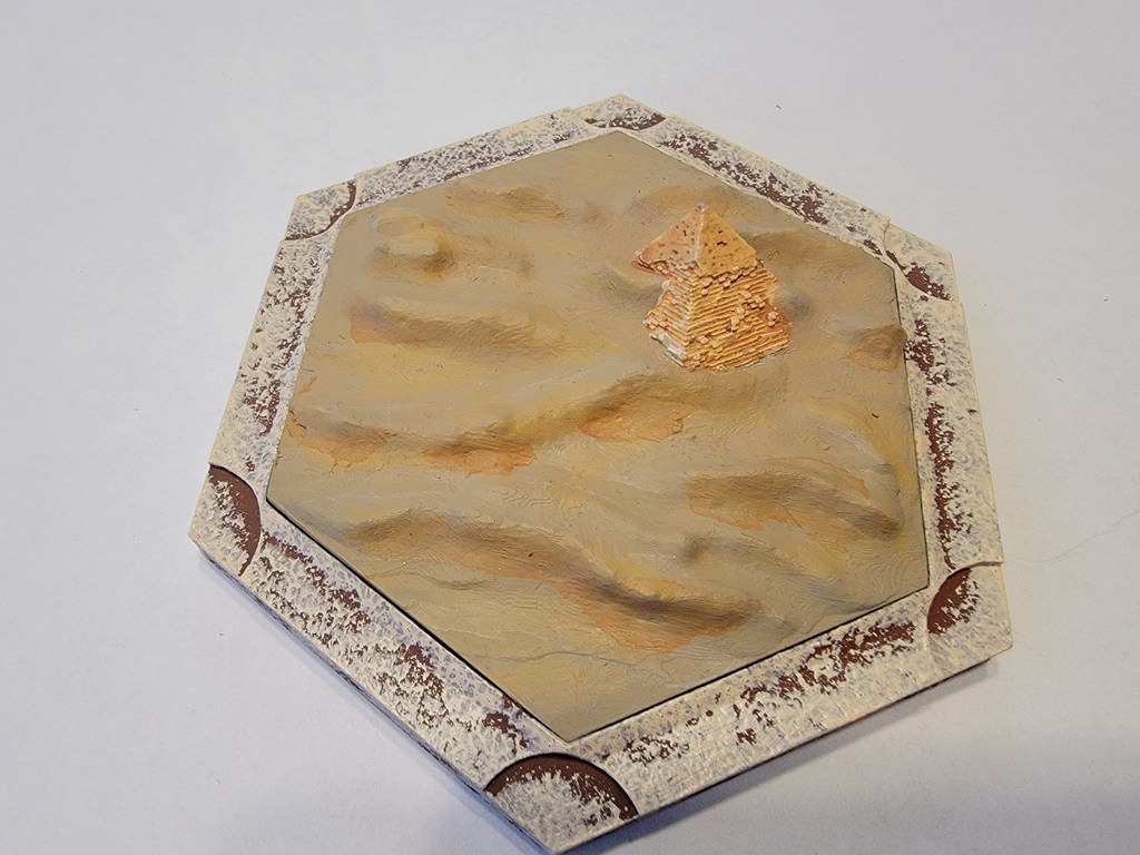 Desert tile with pyramid for Settlers of Catan by Clint B | Download ...