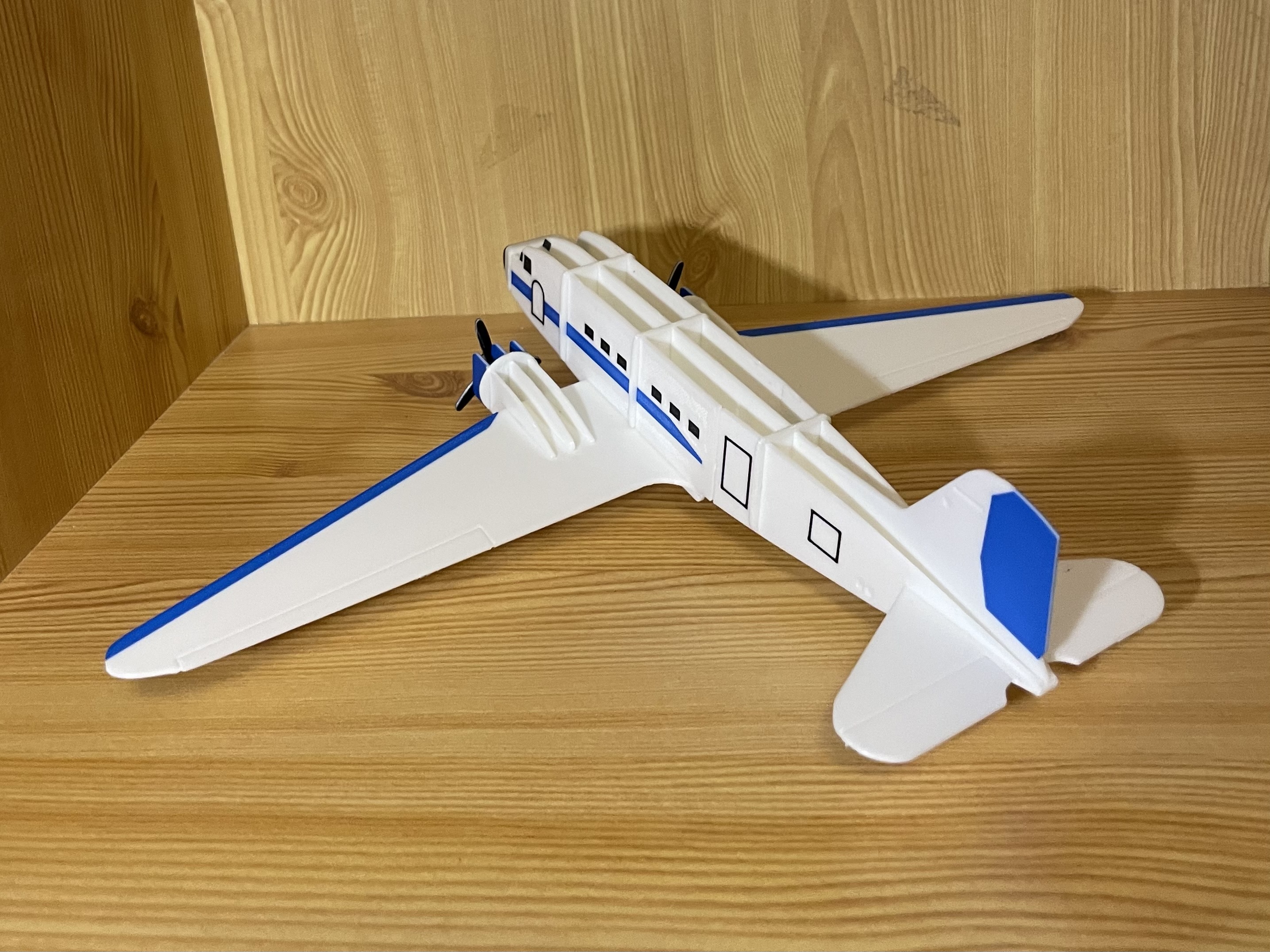 Douglas DC-3 Kit Card by Souky1122 | Download free STL model ...
