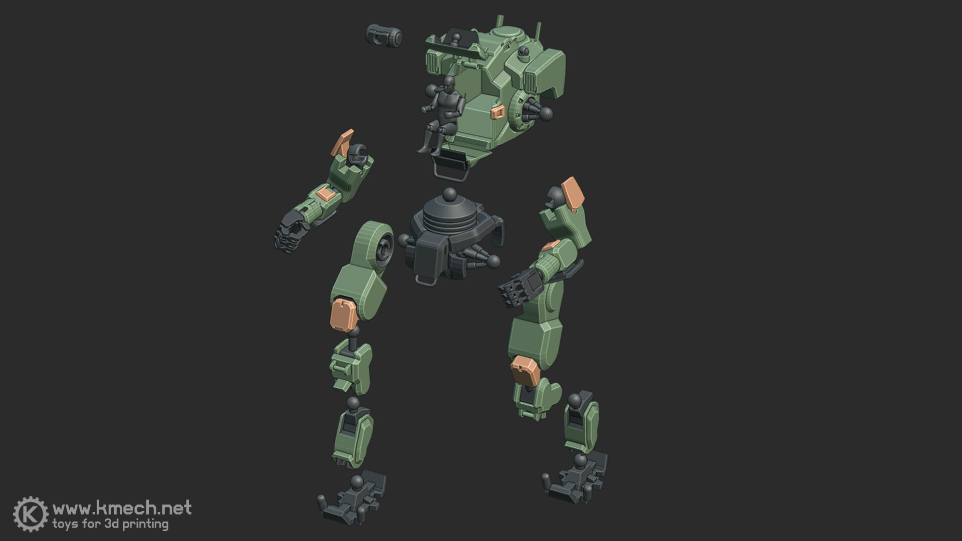 Titanfall 2 Mech BT-7274 by Kmech Toys | Download free STL model ...