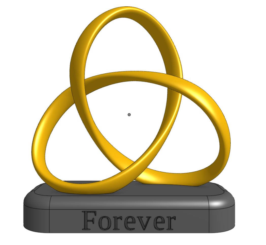 Infintity Sculpture by BeautifulLEDs | Download free STL model ...