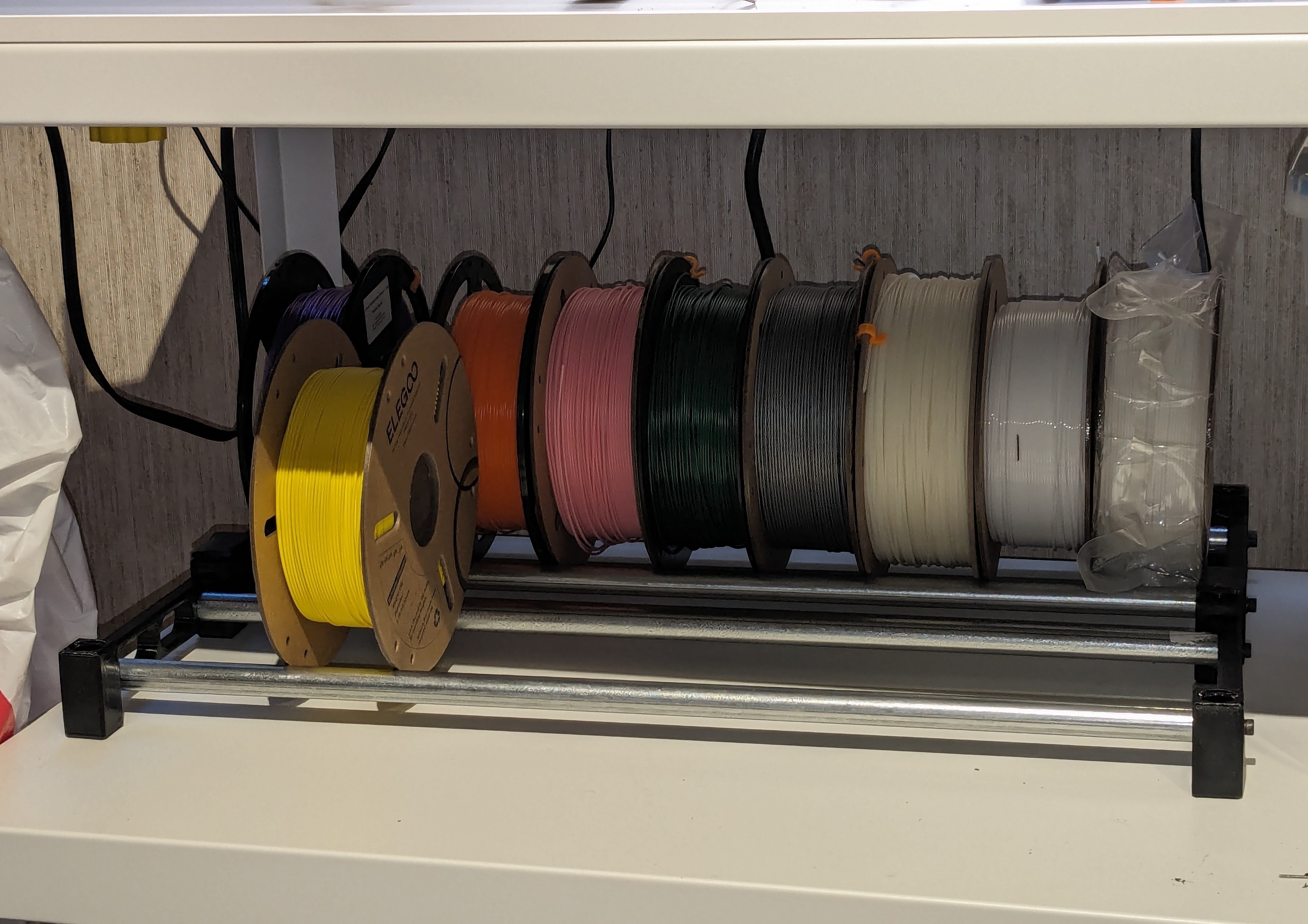 Rolling Conduit Filament Rack Spacer Lock by Space-Ace | Download free ...