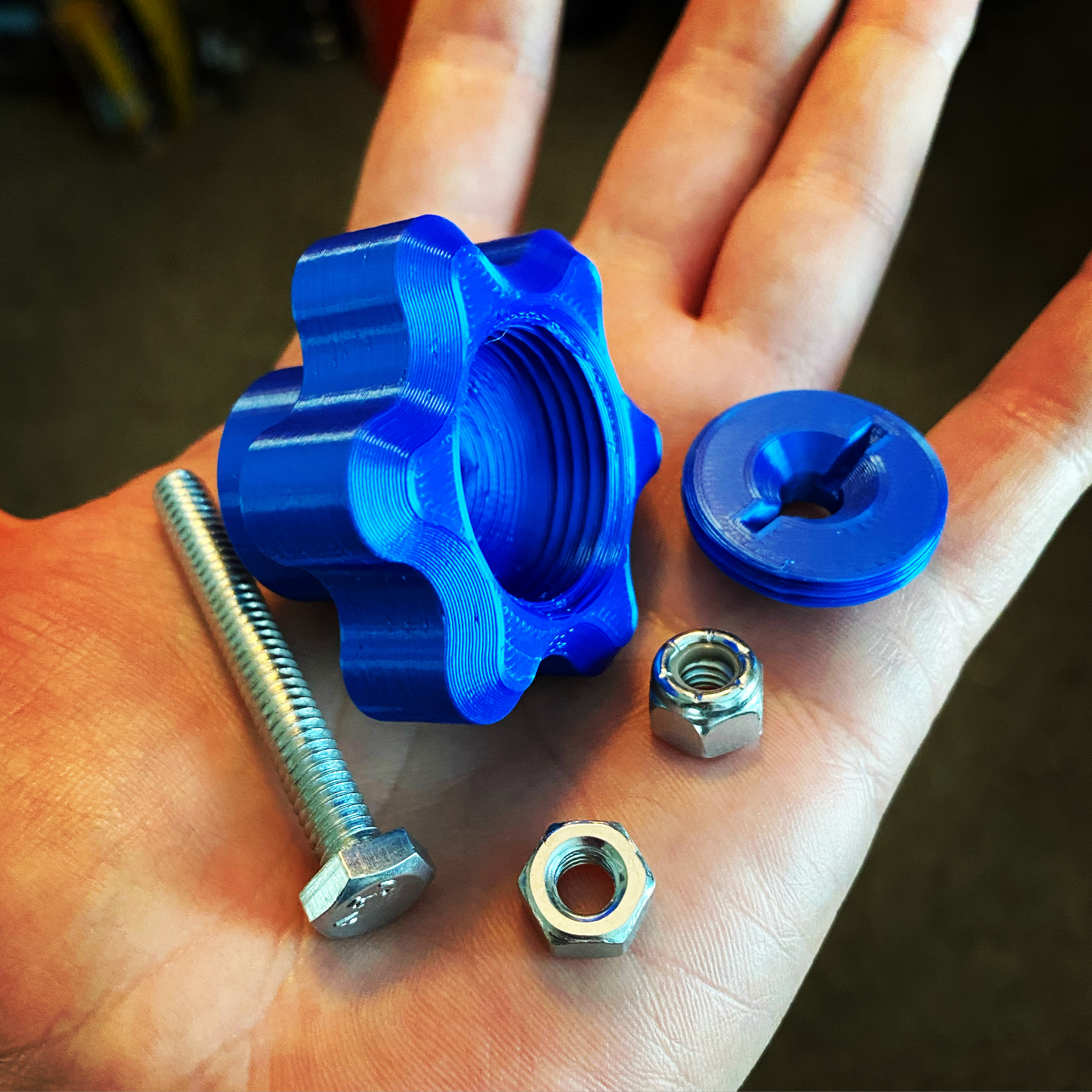 Universal 1/4 20 Knob by Making Changes | Download free STL model ...