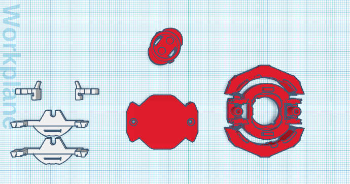 beyblade db core dual spin by yuya | Download free STL model ...