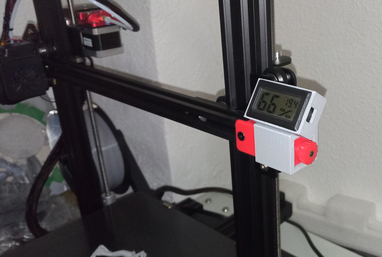 Ender3 Max Neo Hygrometer/Thermometer Support by DarthMupet | Download ...