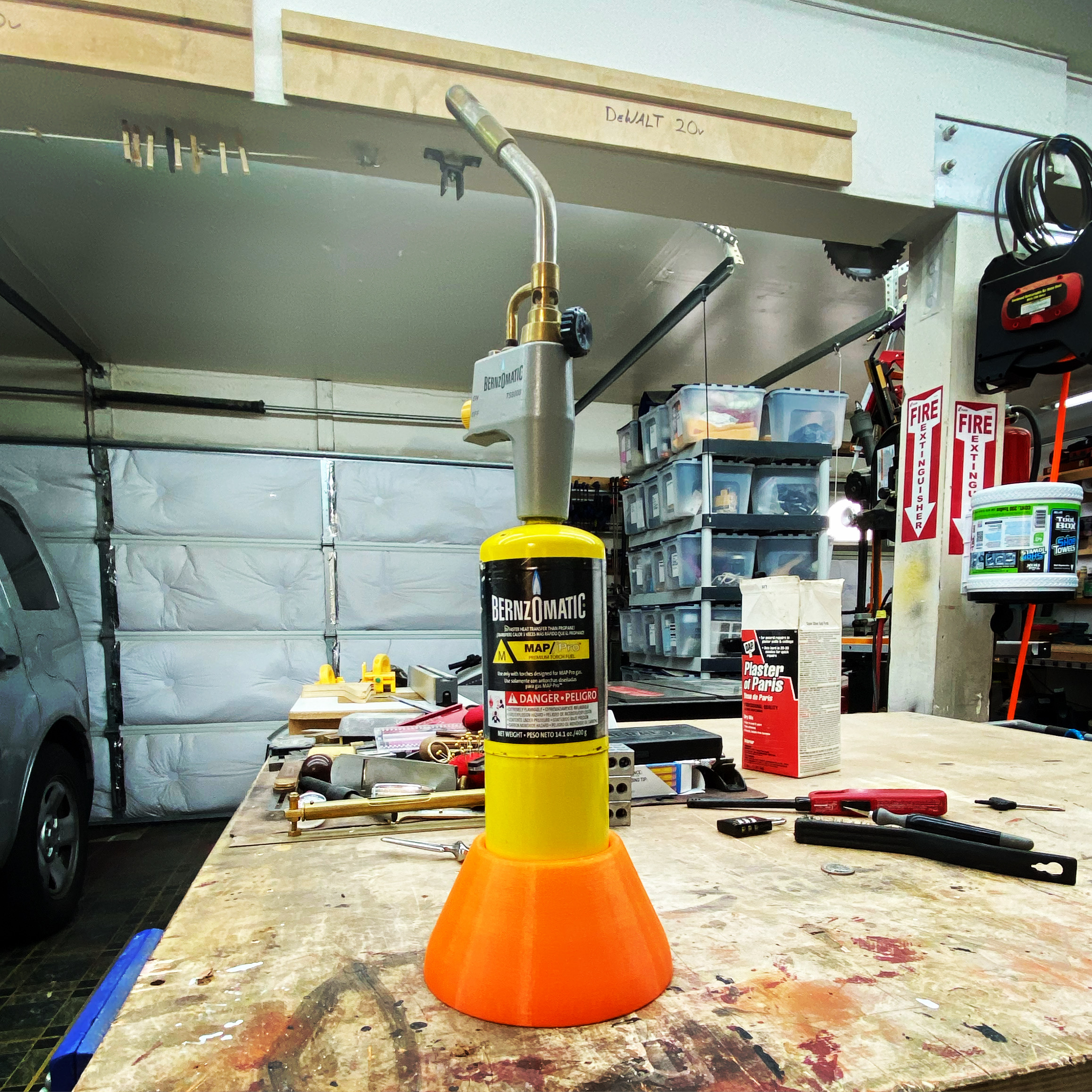 MAPP or Propane Gas Stand (Sand Filled) by Making Changes | Download ...