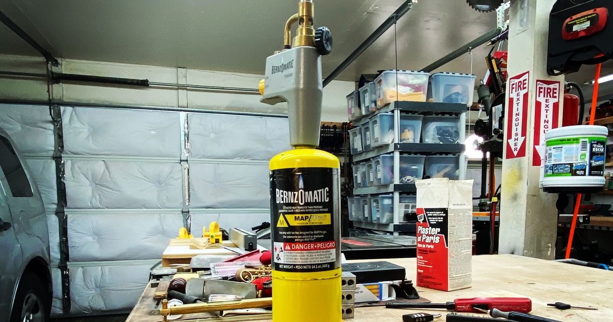 MAPP or Propane Gas Stand (Sand Filled) by Making Changes | Download ...