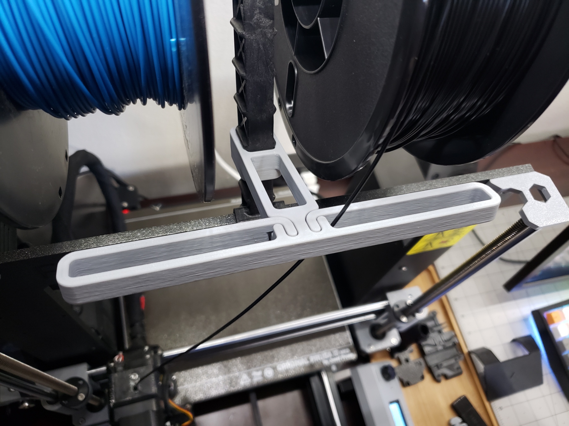 Filament Guide for Prusa MK3S Double Spool Holder by Makken104 ...