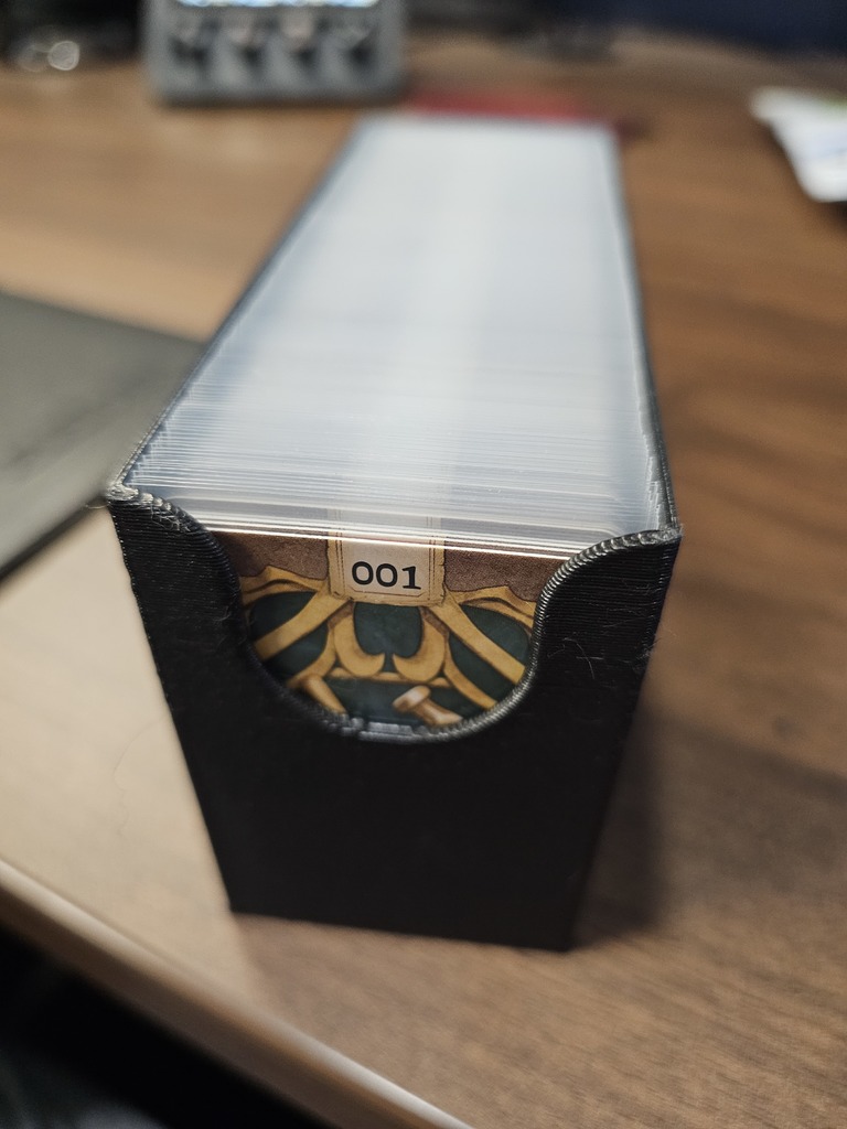 Agemonia Sleeved Cards Inserts by midnight372 | Download free STL model ...