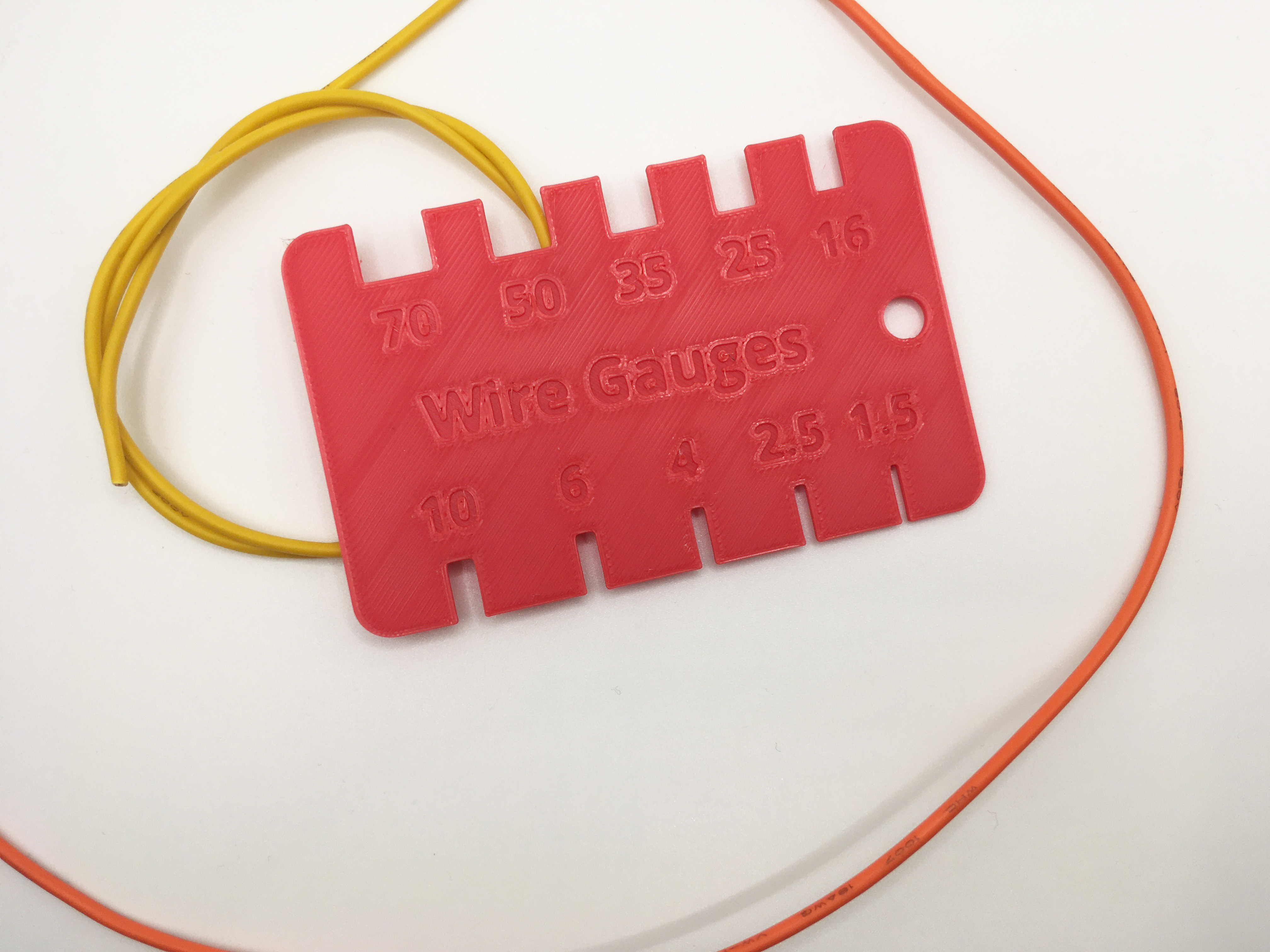 Wire gauge mm² by David Holečko | Download free STL model | Printables.com