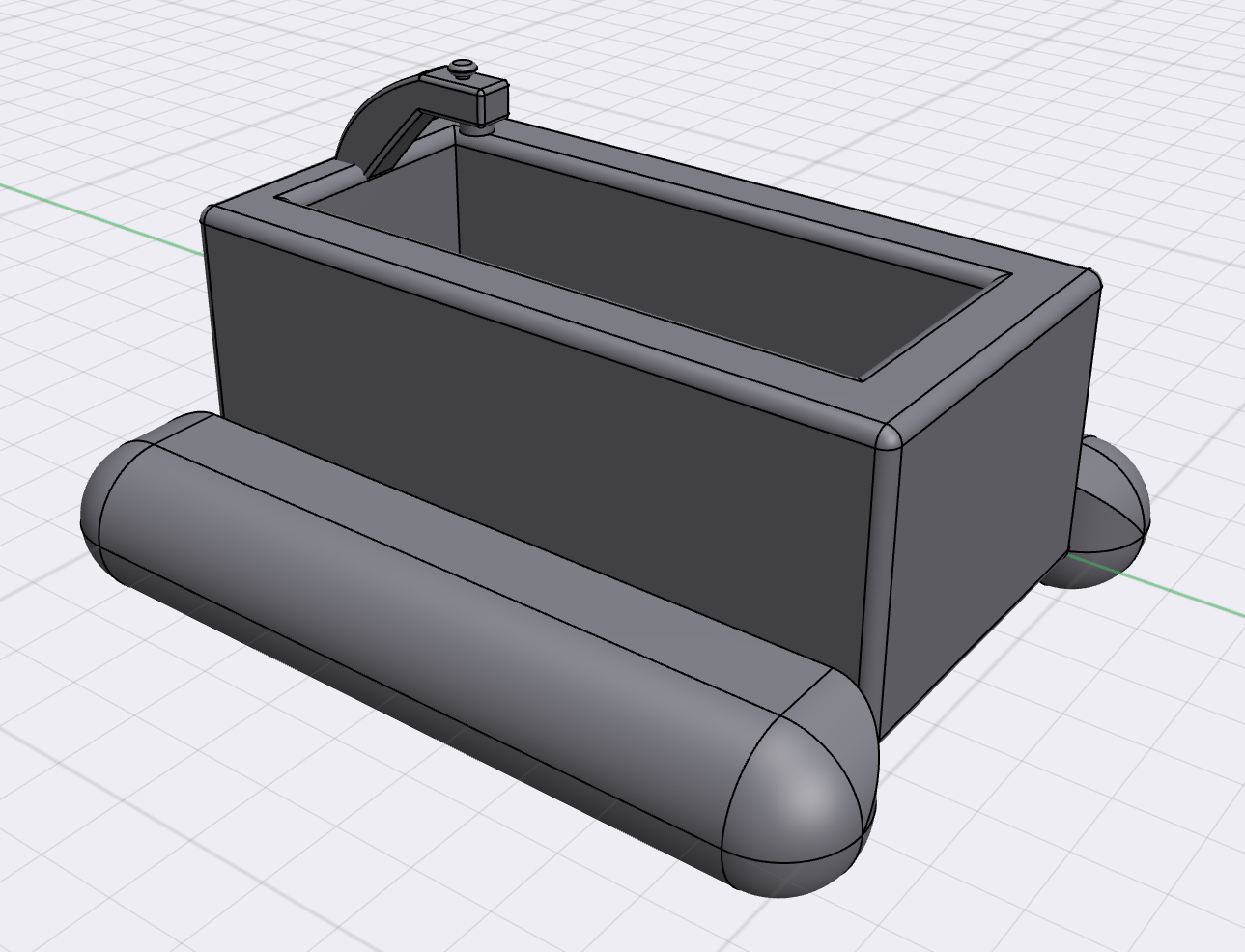 Bathtub pontoon by Makerman1234 | Download free STL model | Printables.com
