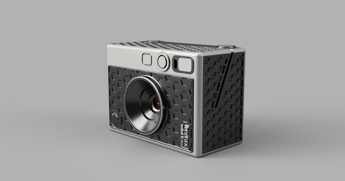 Instax Mini Evo Photo Stand by Tortel | Download free STL model ...