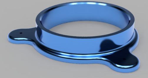 6" Hose Flange by matt guse | Download free STL model | Printables.com