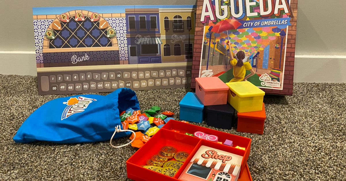 Agueda Board Game Organizer by tjdesign | Download free STL model ...