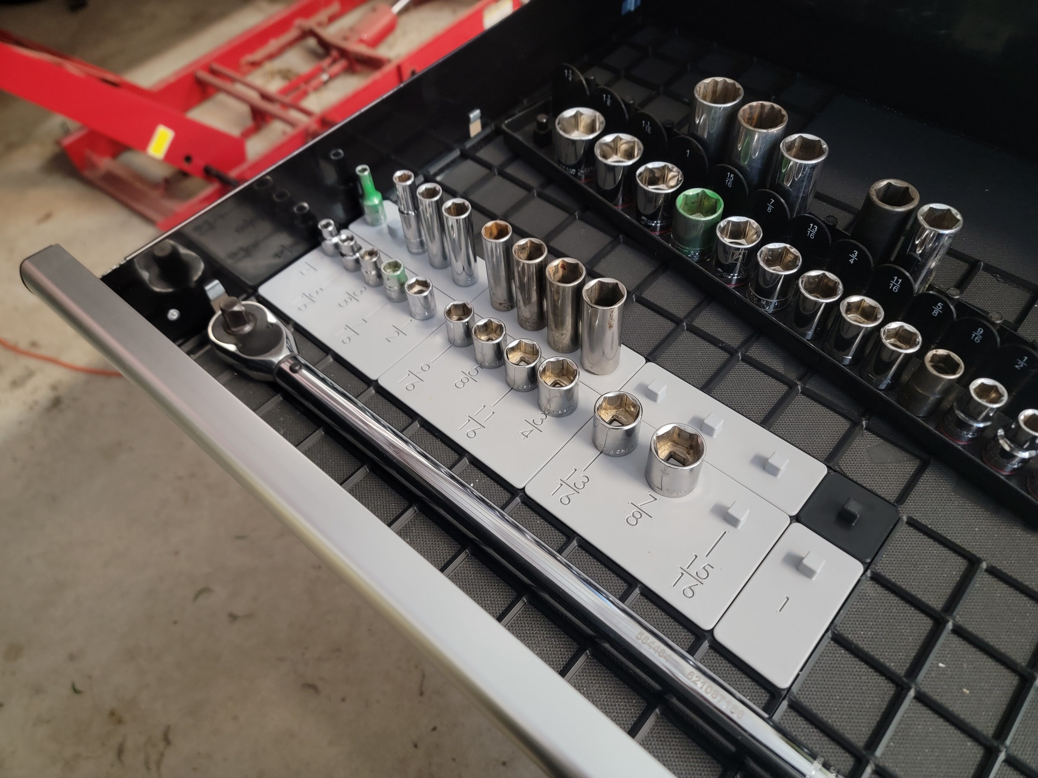 3 8 Gridfinity Universal Socket Holder For Standard Sockets By Ian Cox