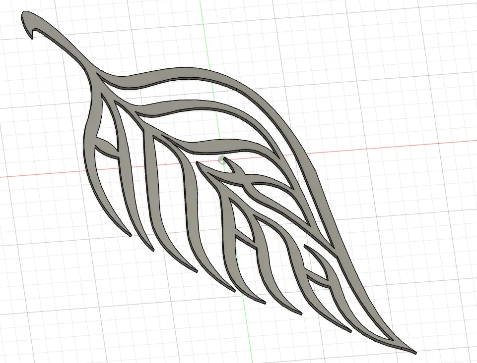 Feather by CADx | Download free STL model | Printables.com
