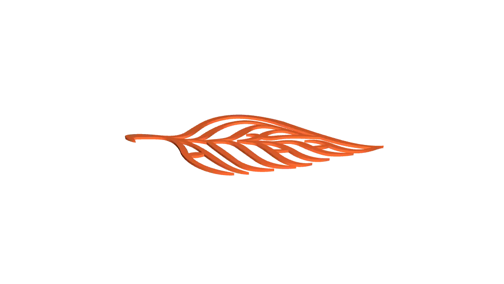 Feather by CADx | Download free STL model | Printables.com