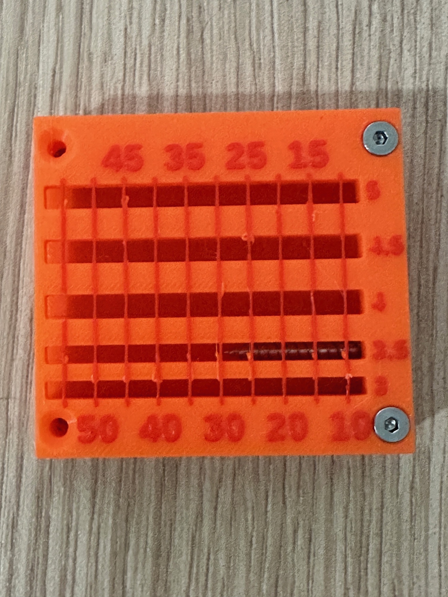 Screw Sizer - Single Step Measurement by yanshay | Download free STL ...