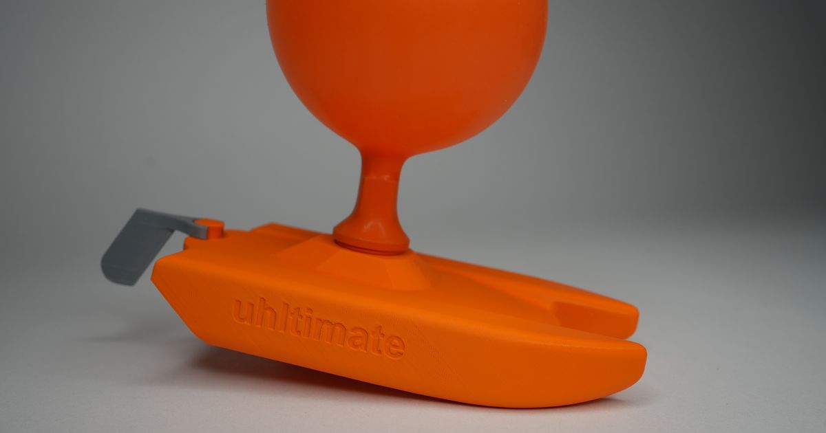 Balloon Boat Catamaran - Easy Inflate by uhltimate | Download free STL ...