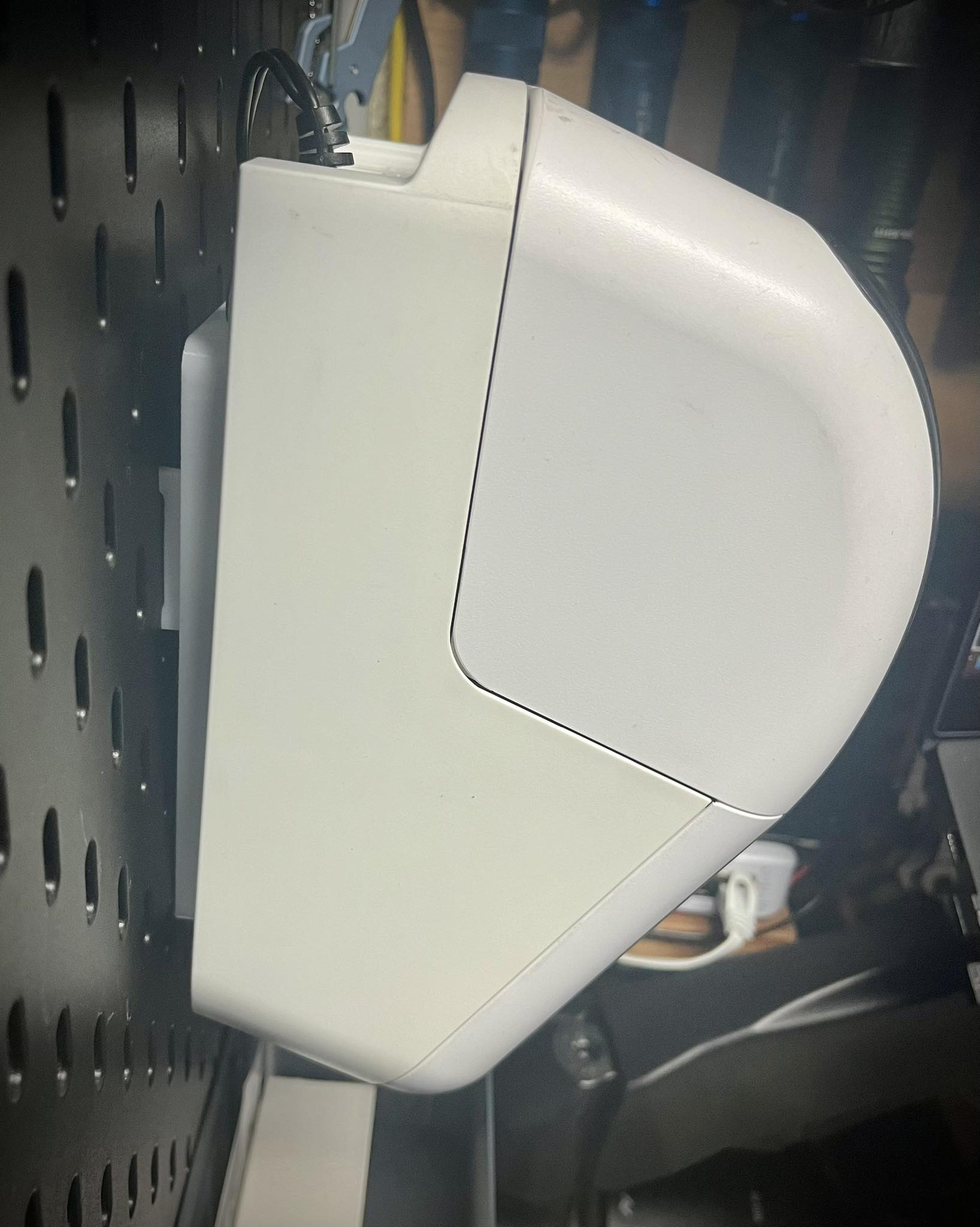 IKEA Skadis Brother QL-8xx Label Printer Mount by 3DPrintsBF | Download ...