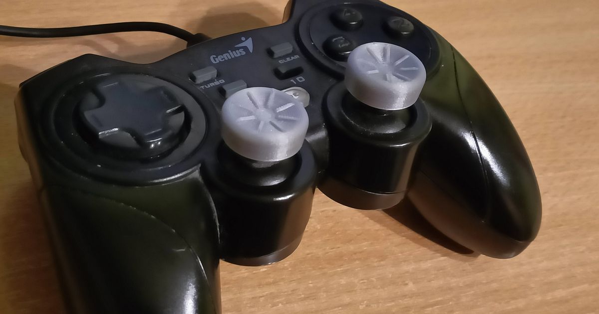 Concave joystick cap by DaDo | Download free STL model | Printables.com