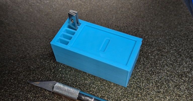 Exacto Knife Blades Holder by rburn99 | Download free STL model ...