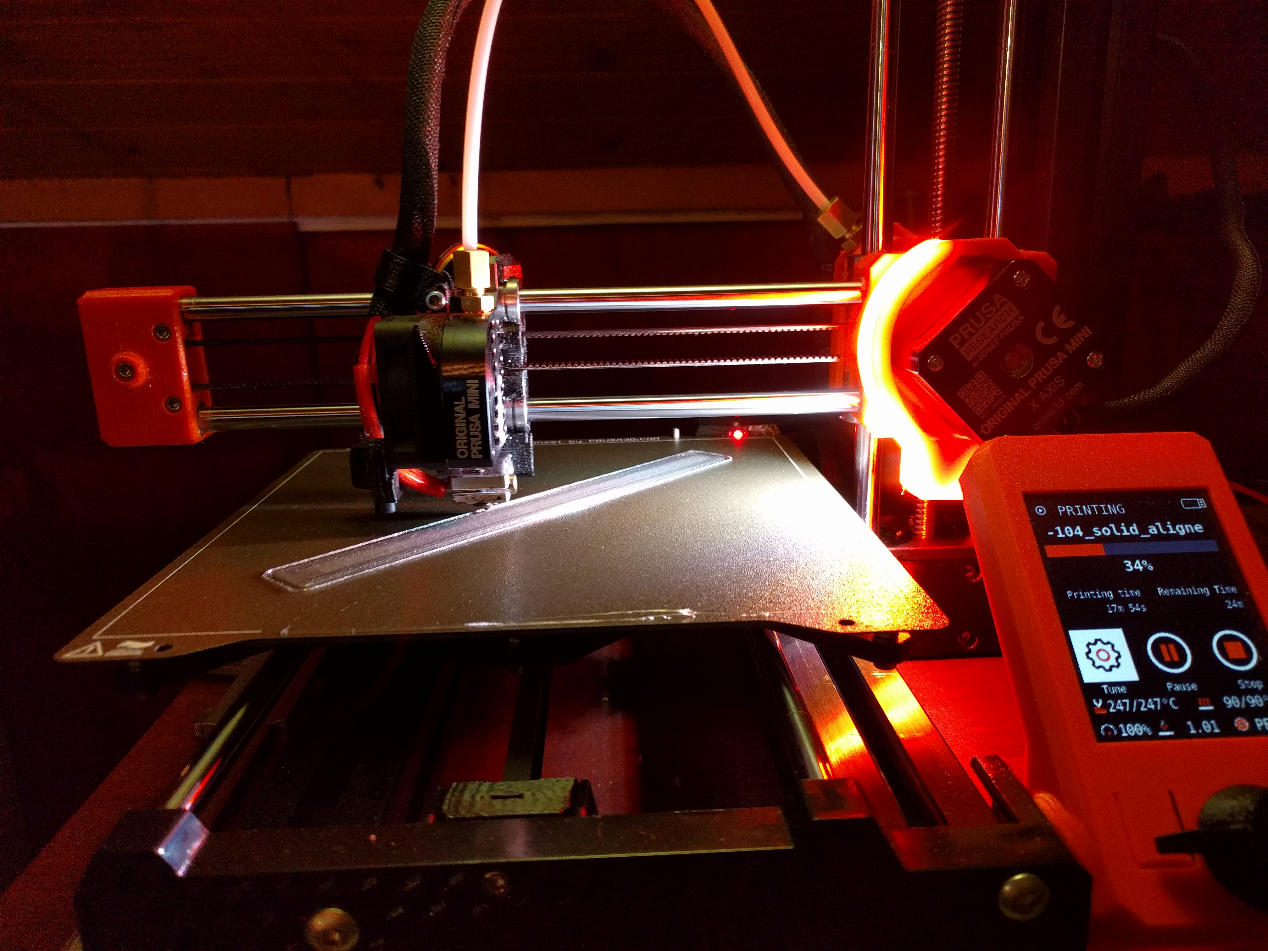 Prusa MINI Nozzle Illuminator / LED light / led lamp by Sebastian ...