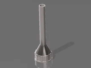 Quart Oil Can Screw On Funnel by Prusa Fanatic | Download free STL ...