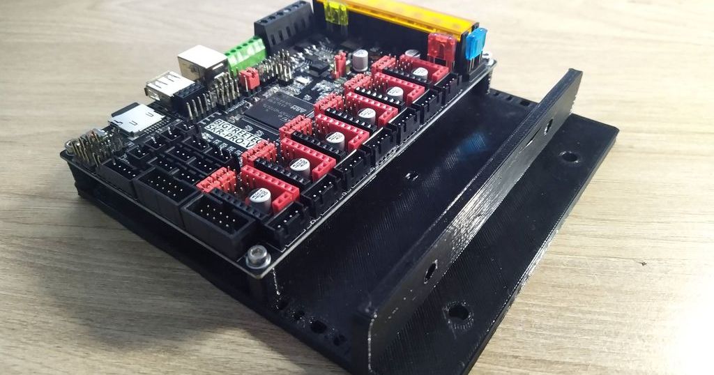 SKR PRO V1.2 2020/2040 mount by Lukados | Download free STL model | Printables.com