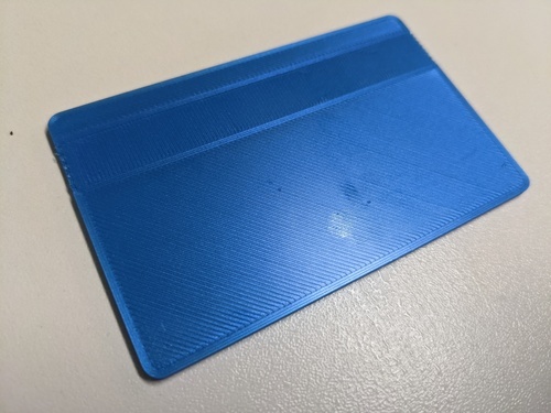 Sturdy Credit Card by Noah T | Download free STL model | Printables.com
