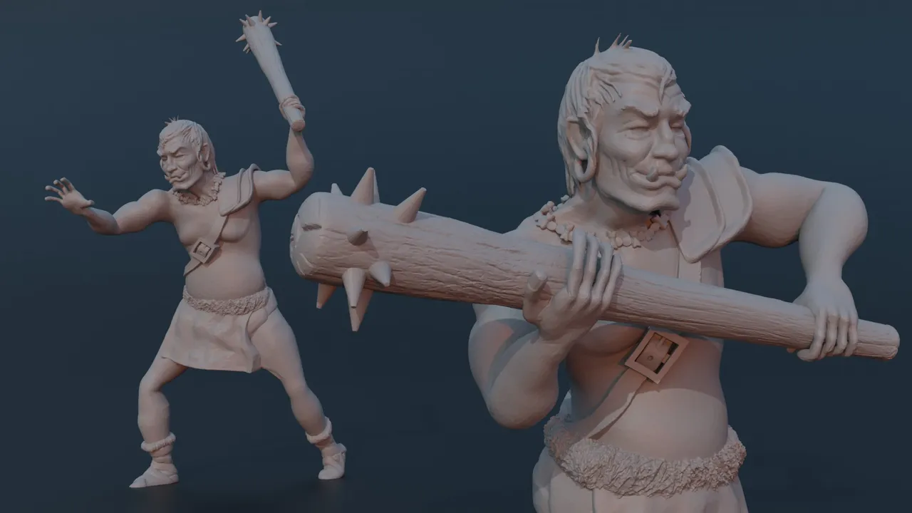 Gray Ogre by StormCrow 13 | Download free STL model | Printables.com