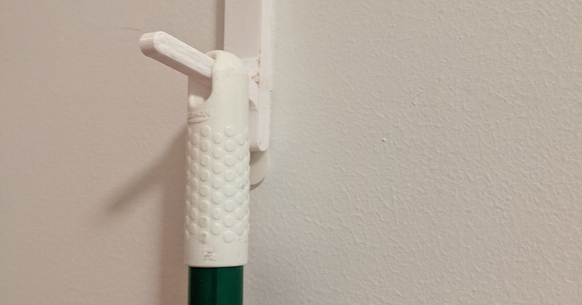 Broom hook by msaeger | Download free STL model | Printables.com